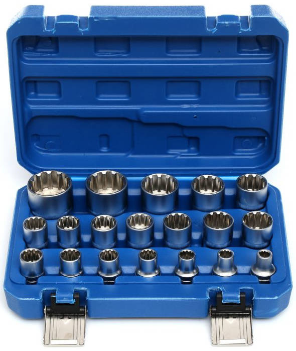 KraftDele KD10347 Zestaw nasadek Torx 19 szt. - Narzędzia ręczne ...