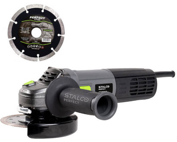 Stalco S-98202 Szlifierka kątowa 1400W + Tarcza - Elektronarzędzia ...